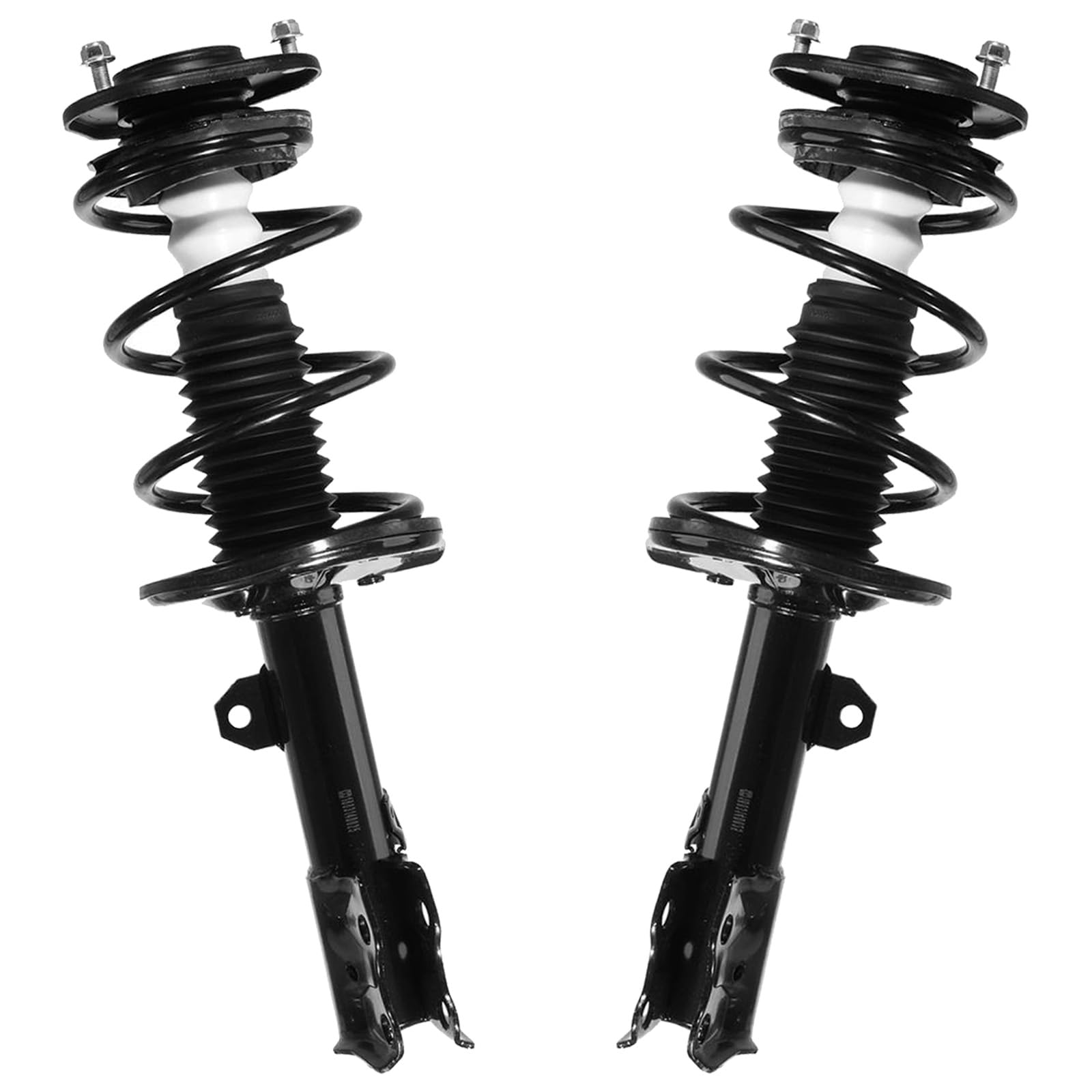 OREDY 2 Front Struts for Toyota Corolla 2009 2010 2011 2013 1.8L USA Built w/ M10 Stud Shock Absorbers w/Coil Spring Assembly - 572598 572597