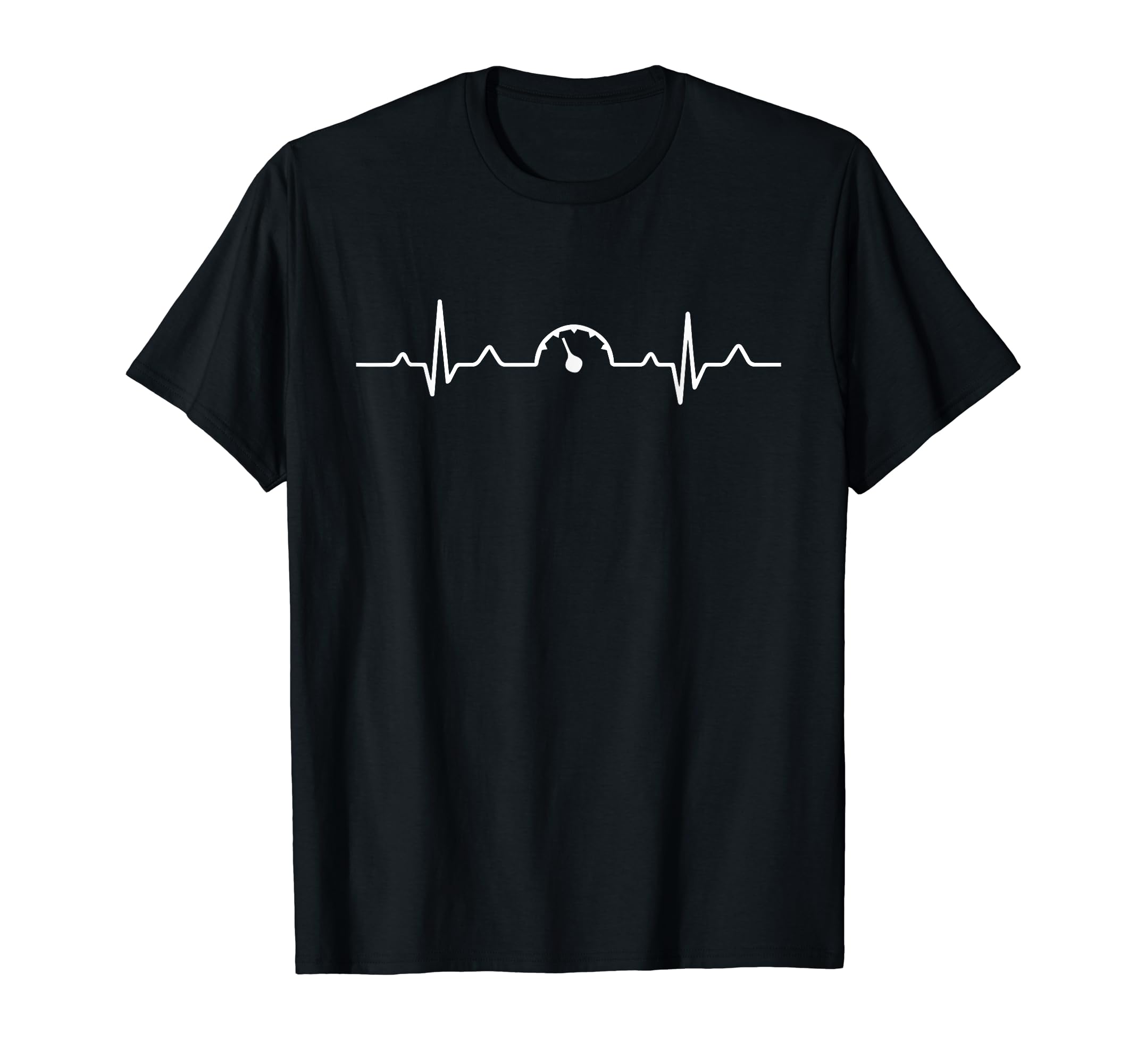 Car Speedometer Heartbeat design for Car Guys Salesman T-Shirt