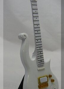 PRINCE Miniature Guitar CLOUD white