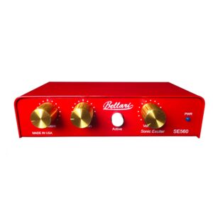 bellari audio bellari se560 sonic exciter - sound enhancer, red