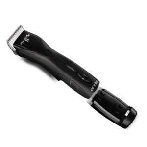 Andis Pulse Zr II 5-Speed Detachable Blade Clipper, Cordless, Removable Lithium Ion Battery - Black, dogs