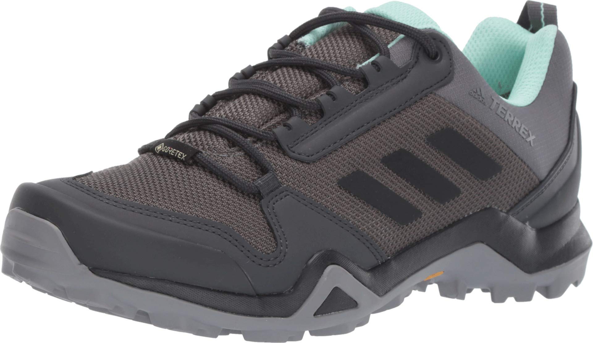 adidas outdoor Women's Terrex AX3 GTX Grey Five/Black/Clear Mint 10.5 B US