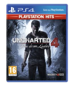 ps4 - uncharted 4: a thief's end - playstation hits - [pal eu - no ntsc]