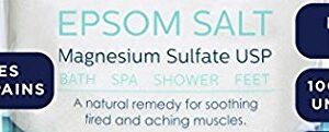 Epsom Salt 4 lbs. Magnesium Sulfate USP Multi-Purpose - Resealable bag