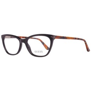 guess frame (gu-2668-v 001) acetate shiny black - marble brown