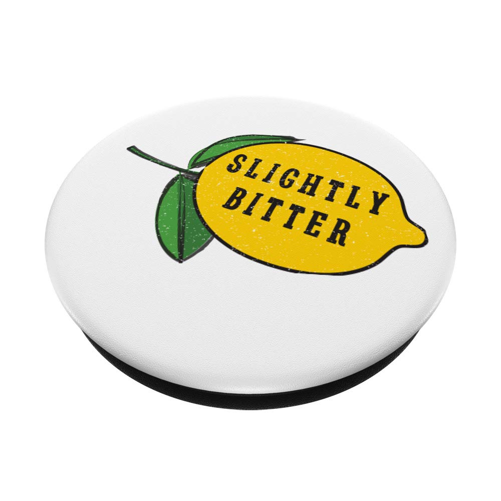 Funny Saying Slightly Bitter Lemon Fruit