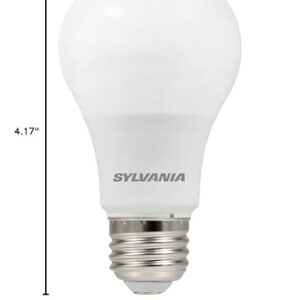 SYLVANIA A19 LED Light Bulb, 5.5W, 40W Equivalent, 13 Year, Dimmable, 450 Lumens. 2700K, Soft White - 1 Pack (74688)