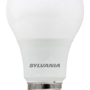 SYLVANIA A19 LED Light Bulb, 5.5W, 40W Equivalent, 13 Year, Dimmable, 450 Lumens. 2700K, Soft White - 1 Pack (74688)