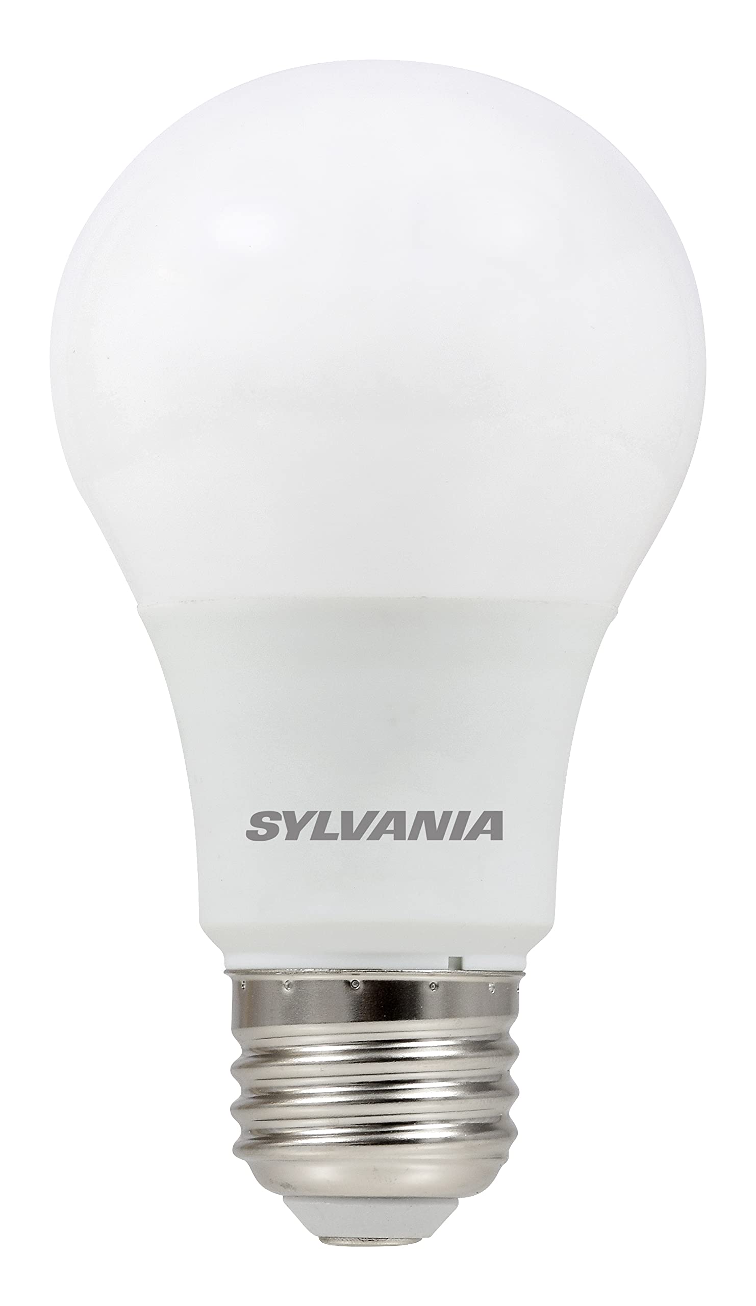 SYLVANIA A19 LED Light Bulb, 5.5W, 40W Equivalent, 13 Year, Dimmable, 450 Lumens. 2700K, Soft White - 1 Pack (74688)