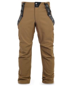 first lite men’s catalyst soft shell pant - fleece hunting pants - dry earth - large