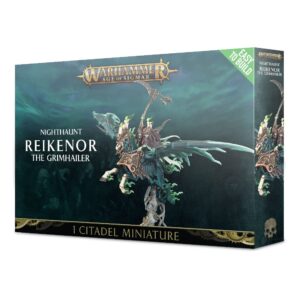 games workshop warhammer aos - easy to build: nighthaunt reikenor the grimhailer, gw-71-13