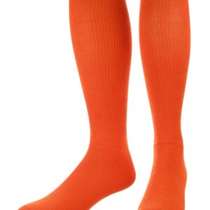 TCK TS All Sport Polyester Baseball Football Soccer Volleyball Tube Sock (Orange, Small)