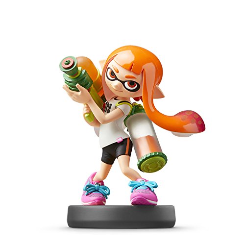 Nintendo amiibo Inkling Girl (Super Smash Bros. Smash Brothers Series) [Game Synchronized Character Figure]