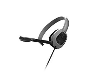 PDP Gaming LVL1 Wired Chat Headset With Noise Cancelling Microphone: Grey Camo - Xbox One