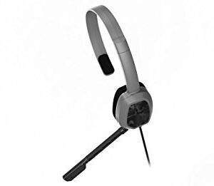 PDP Gaming LVL1 Wired Chat Headset With Noise Cancelling Microphone: Grey Camo - Xbox One