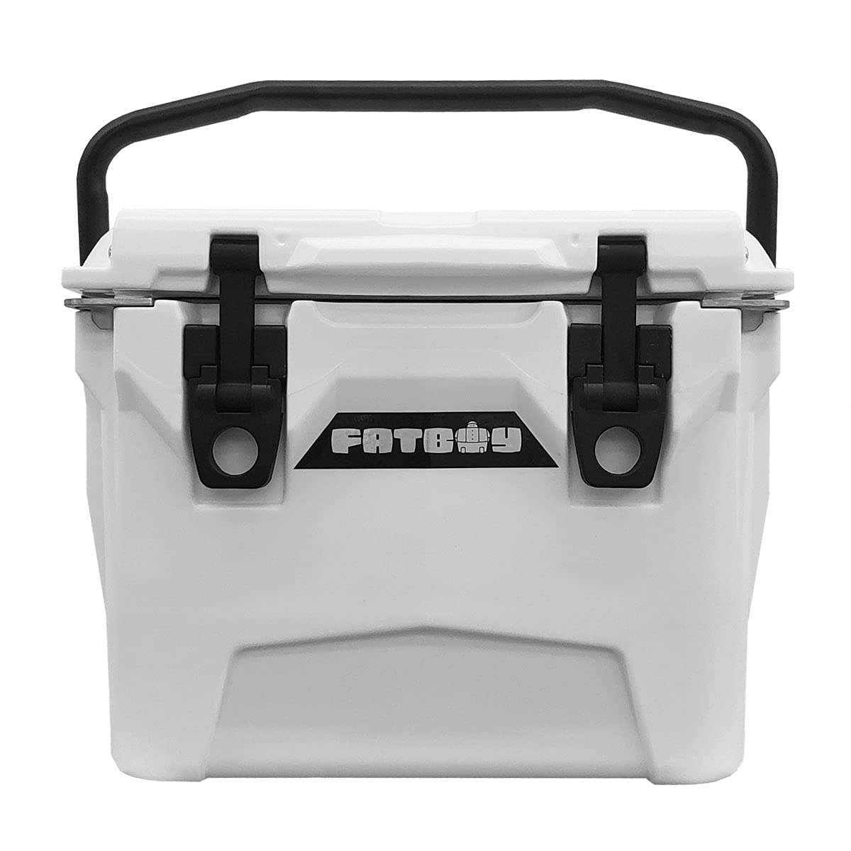 Fatboy 10QT Rotomolded Cooler Chest Ice Box Hard Lunch Box (White)