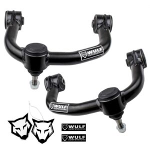 wulf front upper control arms kit for 2-4" lift kits compatible with 2004-2020 ford f150 2wd 4x4