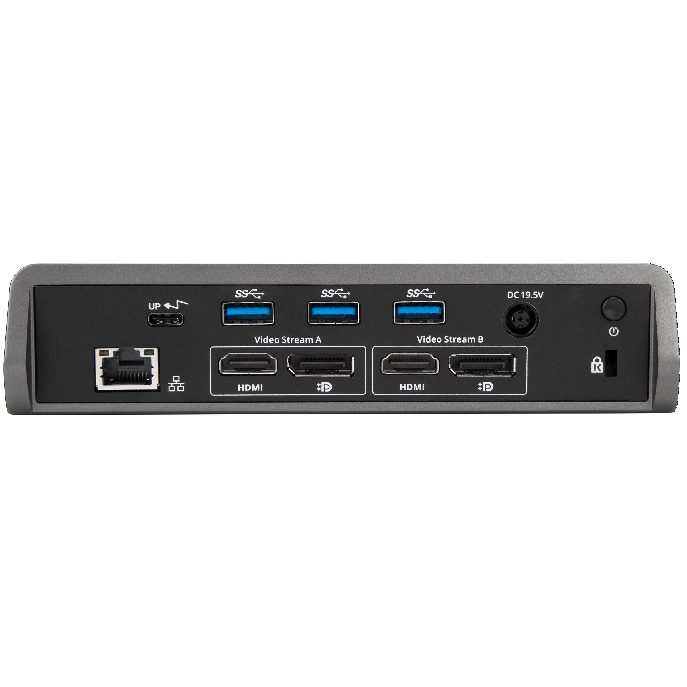 Targus USB-C Universal Dual Video 4K Laptop Docking Station with Charging Power, Audio, 4 USB Ports for PC, Mac, Android (DOCK180USZ) (Renewed)