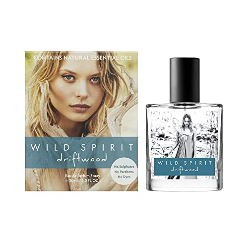 Wild Spirit Driftwood Eau De Parfum Spray | Fresh, Airy Cruelty-Free Perfume for Women, 1 fl oz/30mL