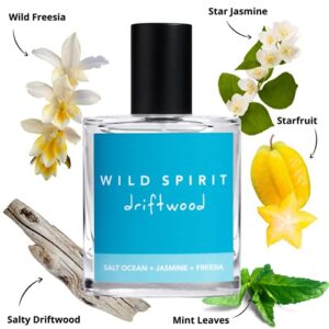 Wild Spirit Driftwood Eau De Parfum Spray | Fresh, Airy Cruelty-Free Perfume for Women, 1 fl oz/30mL