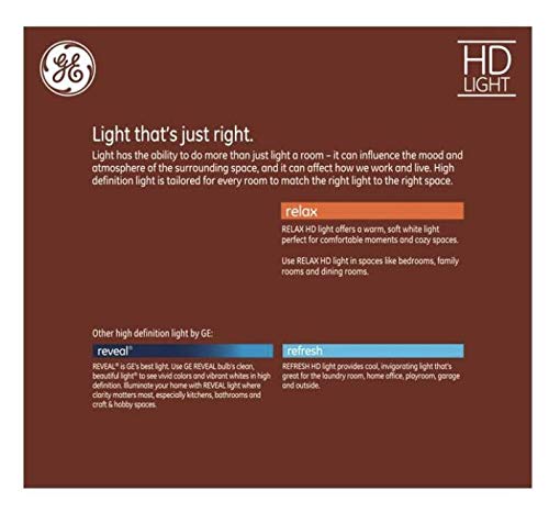 GE Refresh 2-Pack 65 W Equivalent Dimmable Daylight Br30 LED Light Fixture Light Bulb