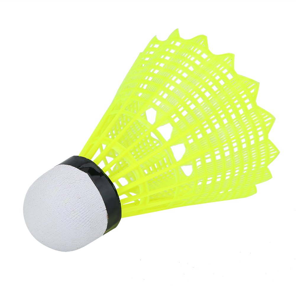 6Pcs/Set Badminton Balls, Professional Nylon Shuttlecocks Outdoor Sports Training Accessory