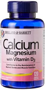 holland & barrett calcium magnesium with vit d3-120 caplet