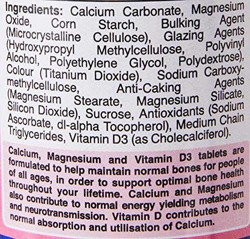 Holland & Barrett Calcium Magnesium with VIT D3-120 Caplet