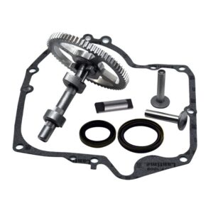 84005207 793880 camshaft kit - for b&s 4 cycle small engine camshaft 793583 792681 791942 795102, with 697110 crankcase gasket 690564 valve tappet 795387 oil seal, w/fastening screws.