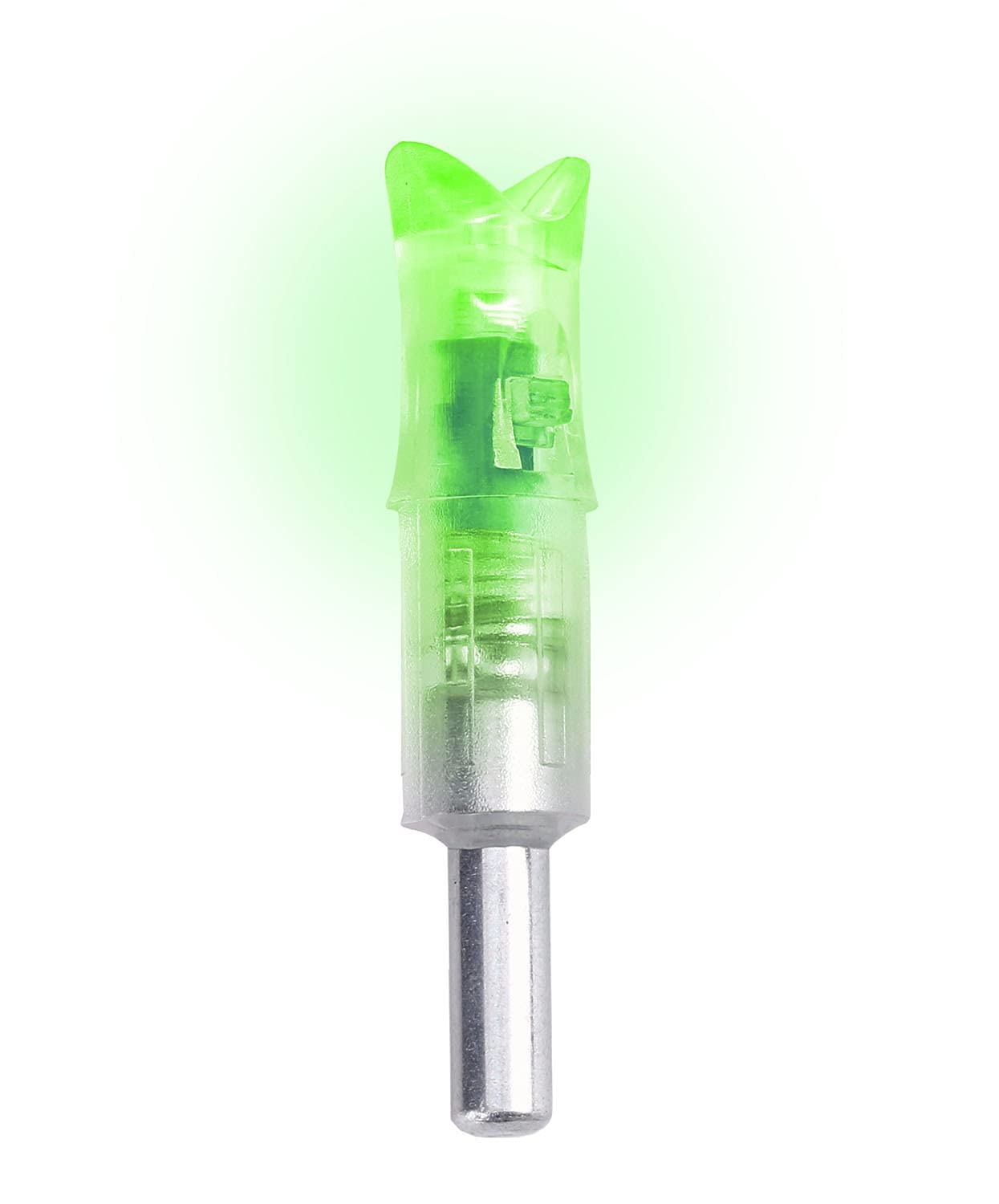 XHYCKJ New Lighted Nocks for Arrows with .300/7.62mm Inside Diameter Led Nock Turn on Automatically When Shot,6 Pack