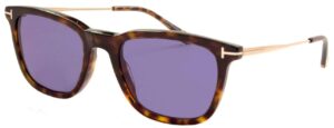 sunglasses tom ford ft 0625 arnaud- 02 52v dark havana/blue, 53-20-145