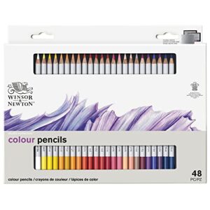 Winsor & Newton Studio Collection Artist Pencils, Color Pencils, Set of 48