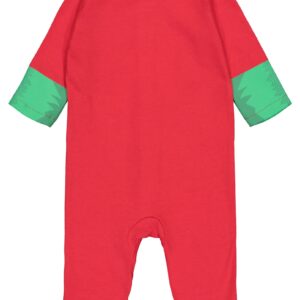 WARNER BROS. Robin Infant Baby Boys Zip Up Cosplay Costume Coverall and Cape 18 Months