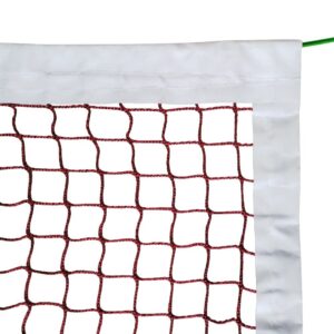 aoneky replacement badminton tournament net with steel cable