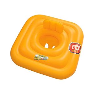 bestway swim safe swim seat, yellow, 1-2 years, square