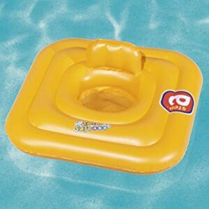 Bestway Swim Safe Swim Seat, Yellow, 1-2 Years, Square