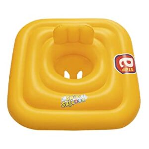 Bestway Swim Safe Swim Seat, Yellow, 1-2 Years, Square