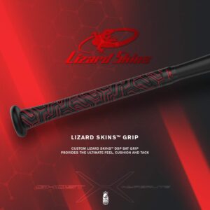 Easton Ghost X Hyperlite -12 (2 3/4") USSSA Senior League Baseball Bat | 2019 | 1 Piece Composite | EXACT Carbon | Speed End Cap | Lizard Skin Grip