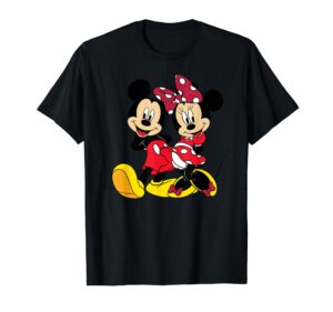 disney mickey and minnie mouse t-shirt