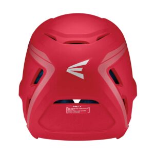 EASTON PRO X Baseball Batting Helmet, Senior, Matte RED