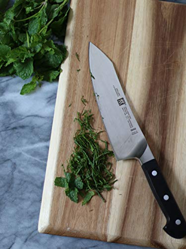 ZWILLING Pro 7-inch Rocking Santoku Knife, 7'', Black/Stainless Steel