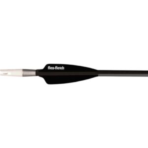 flex fletch ffp shieldcut vane 3.6", 39 pk. black