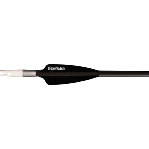 Flex Fletch FFP ShieldCut Vane 3.6", 39 pk. Black