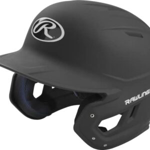 Rawlings | MACH Batting Helmet | Matte Black | Senior 6 7/8" - 7 5/8"