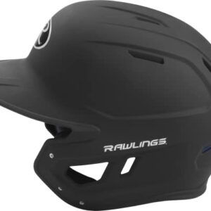 Rawlings | MACH Batting Helmet | Matte Black | Senior 6 7/8" - 7 5/8"