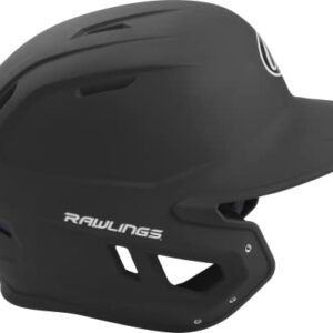 Rawlings | MACH Batting Helmet | Matte Black | Senior 6 7/8" - 7 5/8"