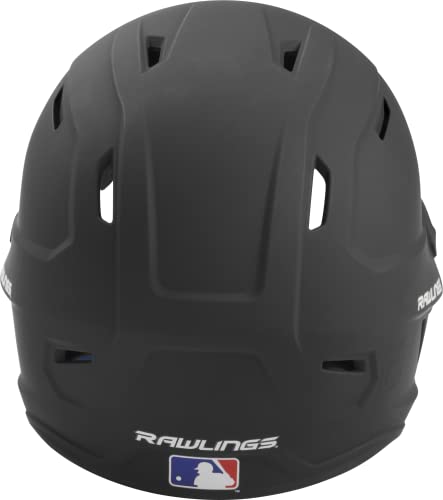 Rawlings | MACH Batting Helmet | Matte Black | Senior 6 7/8" - 7 5/8"