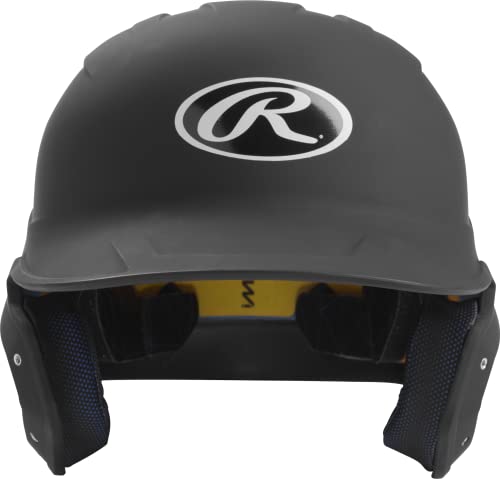 Rawlings | MACH Batting Helmet | Matte Black | Senior 6 7/8" - 7 5/8"