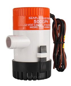 seaflo electric marine bilge pumps (500 gph)