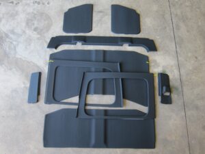 jeep wrangler jl 4 door headliner insulation kit mopar oem